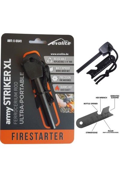 Evolite Army Ateş Başlatıcı 12000 Striker Xl Evolite Army Ateş Başlatıcı 12000 Striker Xl