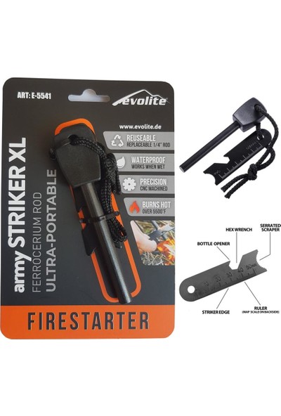Evolite Army Ateş Başlatıcı 12000 Striker Xl Evolite Army Ateş Başlatıcı 12000 Striker Xl
