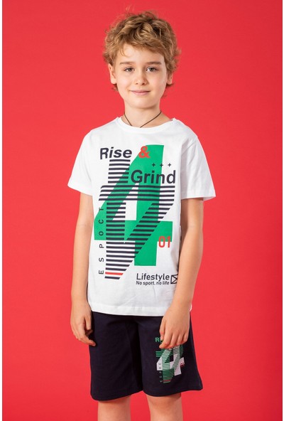 Zepkids Erkek Çocuk Kaprili Takım Rise Grind Baskılı 9 - 12 Yaş Zepkids Erkek Çocuk Kaprili Takım Rise Grind Baskılı 9 - 12 Yaş