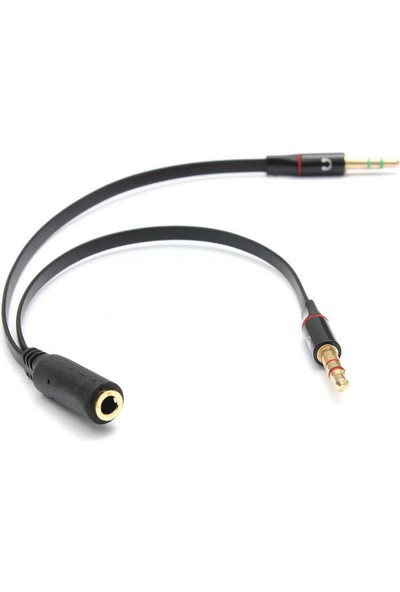 Rob Ada Mikrofon Kulaklık Çoklayıcı Dönüştürücü Adaptor 3.5mm Stereo Kulaklık Kablosu Splitter Swıtch Rob Ada Mikrofon Kulaklık Çoklayıcı Dönüştürücü Adaptor 3.5mm Stereo Kulaklık Kablosu Splitter Swıtch