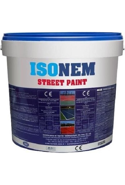 Isonem Street Paint 18 kg Beyaz Isonem Street Paint 18 kg Beyaz