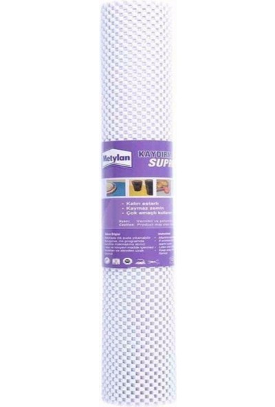 Züka Halı Kaydırmaz Dolap Içi Kaydırmaz Raf Örtüsü 30 x 100 cm