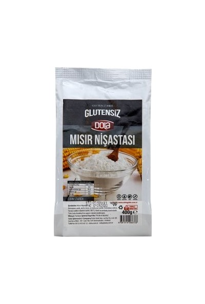 Dola Glutensiz Mısır Nişastası