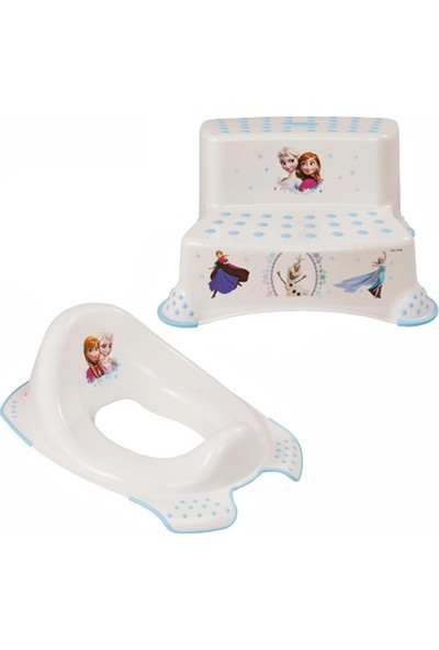 Keeeper Frozen Lisanslı Klozet Daraltıcı ve Yükseltici Basamak Seti Keeeper Frozen Lisanslı Klozet Daraltıcı ve Yükseltici Basamak Seti