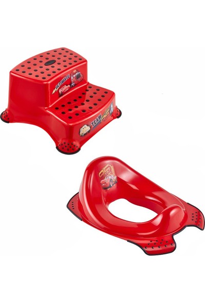 Keeeper Cars Lisanslı Klozet Daraltıcı ve Yükseltici Basamak Seti Keeeper Cars Lisanslı Klozet Daraltıcı ve Yükseltici Basamak Seti