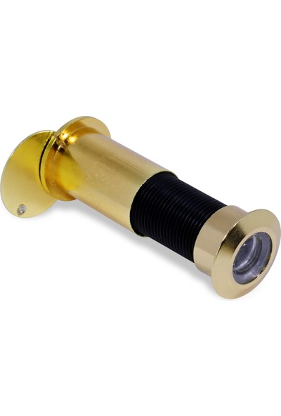 Nobel Kapaklı Çelik Kapı Dürbünü Sarı 60-90 mm