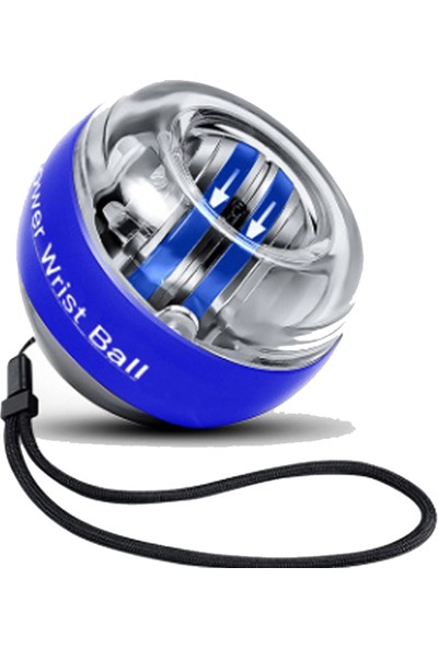 Helta Autostart Gyro Powerball Kol/bilek Antrenörü El Topu-Mavi (Yurt Dışından) Helta Autostart Gyro Powerball Kol/bilek Antrenörü El Topu-Mavi (Yurt Dışından)