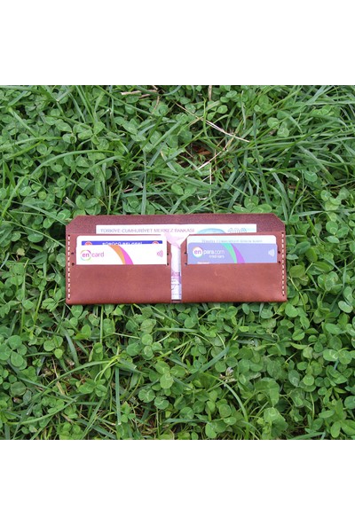Koof Craft Kahverengi Hakiki Deri Cüzdan - Basic Koof Craft Kahverengi Hakiki Deri Cüzdan - Basic