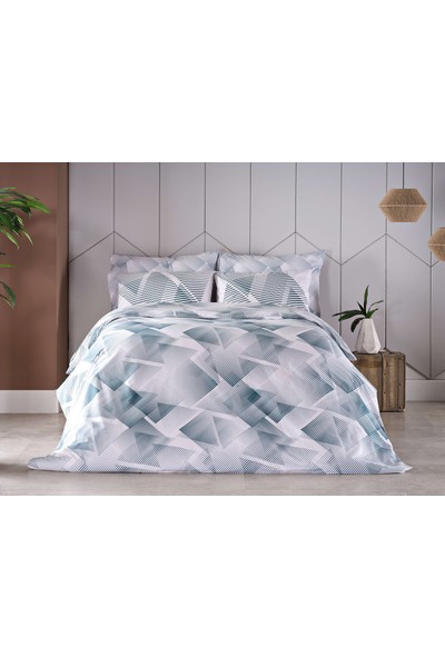 Dessen Çift Kişilik Nevresim Seti Pamuklu Mirena - Yeşil Dessen Çift Kişilik Nevresim Seti Pamuklu Mirena - Yeşil