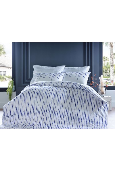 Dessen Çift Kişilik Nevresim Seti Pamuklu Perla - Mavi Dessen Çift Kişilik Nevresim Seti Pamuklu Perla - Mavi