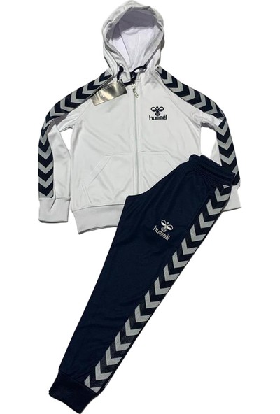 Mavi Boncuk Kids Hummel Beyaz Erkek Çocuk Alt Üst Sweat Takım Mavi Boncuk Kids Hummel Beyaz Erkek Çocuk Alt Üst Sweat Takım