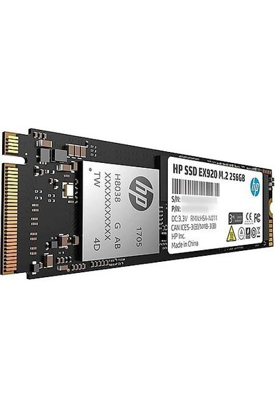 Hp EX920 256GB M.2 2280 SSD Disk 2YY45AA