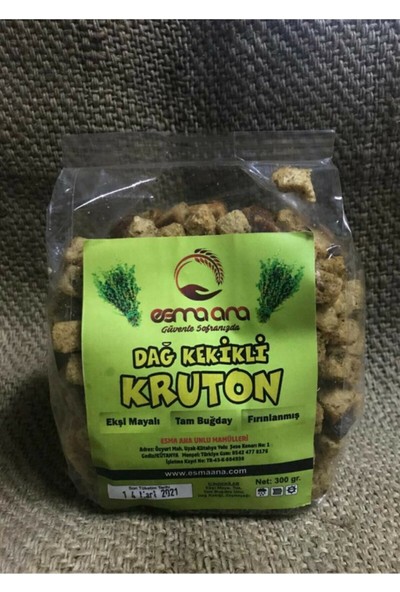 Esma Anadağ Kekikli Kruton 300 gr Esma Anadağ Kekikli Kruton 300 gr