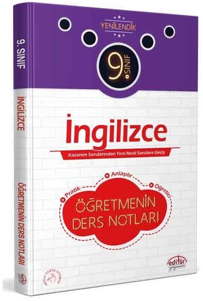 Editör Yayınları 9. Sınıf İngilizce Öğretmenin Ders Notları Editör Yayınları 9. Sınıf İngilizce Öğretmenin Ders Notları