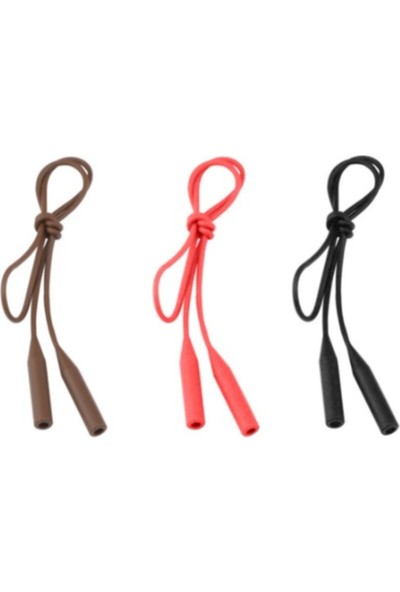 Gözlük Reyonu 3 Adet Silikon Gözlük Ipi Gözlük Reyonu 3 Adet Silikon Gözlük Ipi