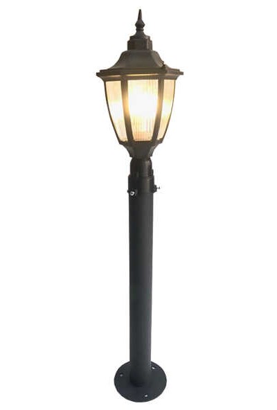 96 cm Altıgen Direkli Bahçe Armatürü - Bahçe Lambası