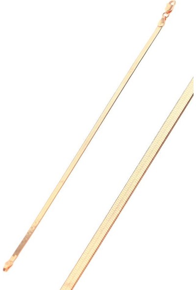 Söğütlü Silver Italyan Yassı Bileklik Rose Söğütlü Silver Italyan Yassı Bileklik Rose