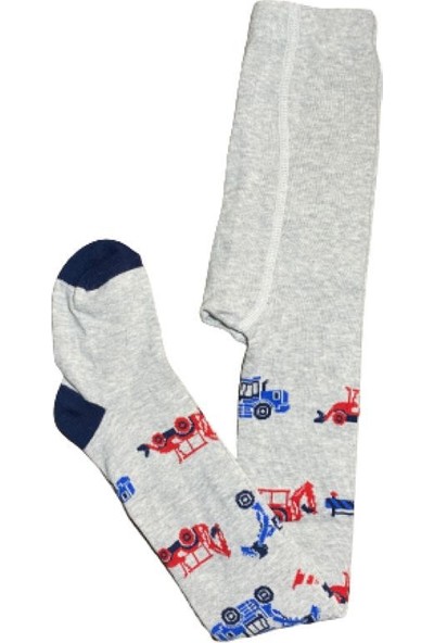 Aktaş Socks Erkek Araba Desenli Külotlu Çorap