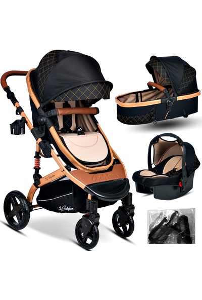 Baby Home 946 Single-To Amortisörlü 6 In 1 Travel Sistem Bebek Arabası Baby Home 946 Single-To Amortisörlü 6 In 1 Travel Sistem Bebek Arabası
