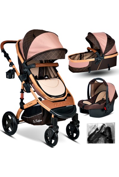 Baby Home 946 Single-To Amortisörlü 6 In 1 Travel Sistem Bebek Arabası Baby Home 946 Single-To Amortisörlü 6 In 1 Travel Sistem Bebek Arabası
