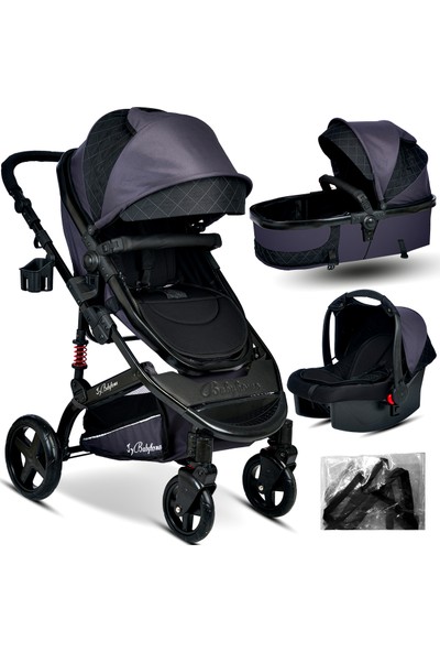 Baby Home 946 Single-To Amortisörlü 6 In 1 Travel Sistem Bebek Arabası Baby Home 946 Single-To Amortisörlü 6 In 1 Travel Sistem Bebek Arabası