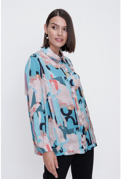 Aker 2573111 Sırtı Rüzgarlık Detaylı Bluz