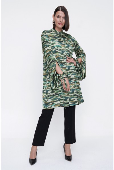 Aker 15284111 Kolları Balon Detaylı Tunik