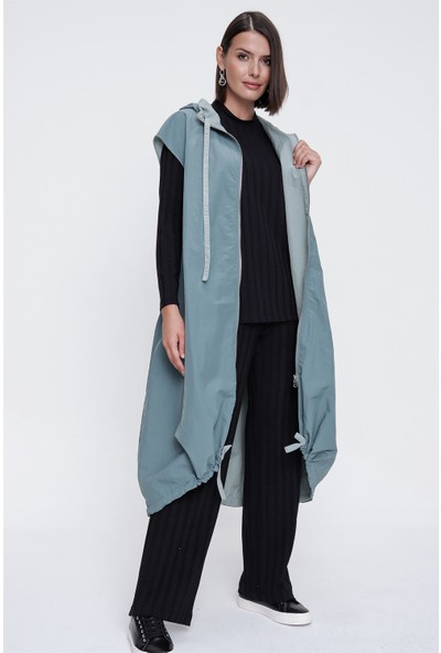 Aker 9121111 Kapüşonlu Spor Yelek