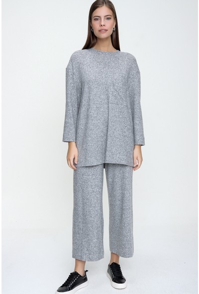 Aker 2206111 Rahat Kesim Örme Bluz