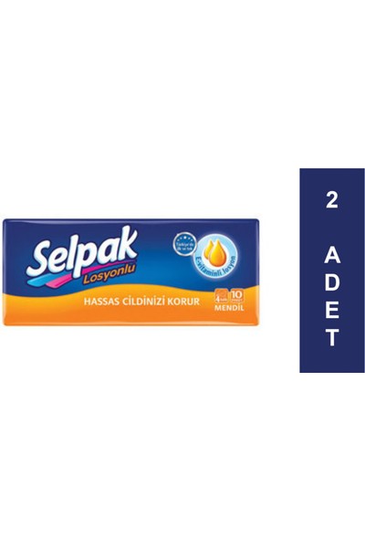 Selpak Losyonlu Cep Mendil 2li Paket 20 Adet Selpak Losyonlu Cep Mendil 2li Paket 20 Adet