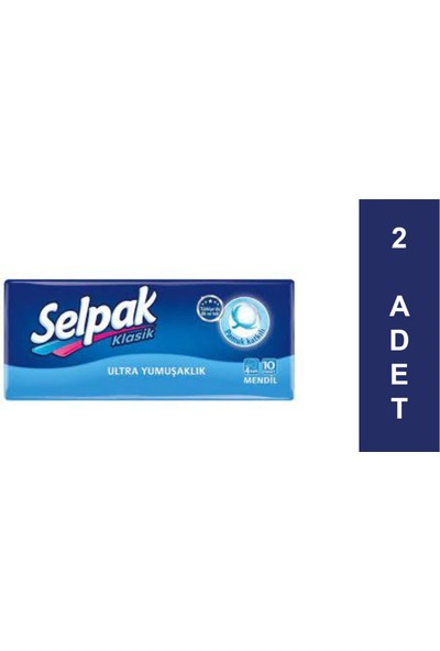 Selpak Cep Mendili Mendil 2X10'LU