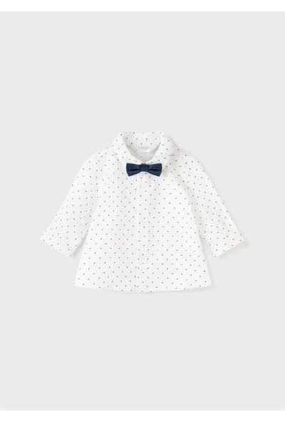 Mayoral Yenidoğan Erkek Bebek Papyonlu Gömlek