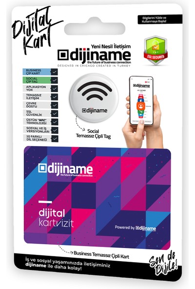 Dijiname Dijital Kartvizit