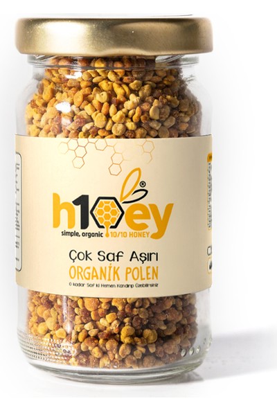 H10ey Organik Arı Poleni 50 gr H10ey Organik Arı Poleni 50 gr