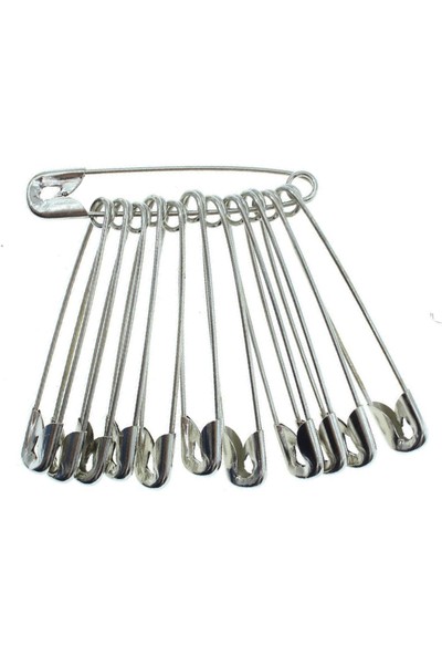 Taksun Çengelli Iğne 12 Adet No:3 (4.5 Cm) Taksun Çengelli Iğne 12 Adet No:3 (4.5 Cm)