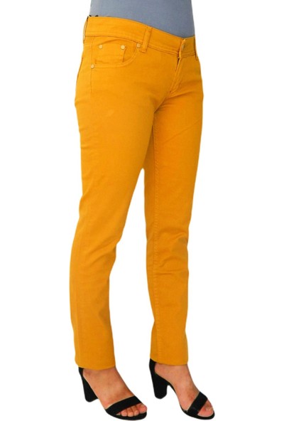 Brg Jeans Kadın Düşük Bel Kanvas Pantolon 342639