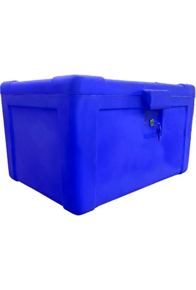 Autoform Motosiklet Servis Çantası Nano Mavi 90 Litre, Kilitli Köşeli, Pe