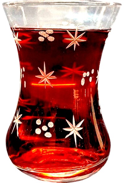 Decocıa S03 135ML 12Lİ Çay Bardağı Sema Desenli Decocıa S03 135ML 12Lİ Çay Bardağı Sema Desenli