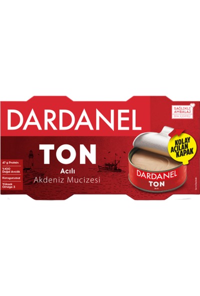 Dardanel Acılı Ton Balığı 2X150G