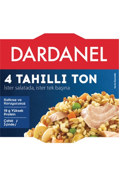 Dardanel 4 Tahıllı Ton 185 gr