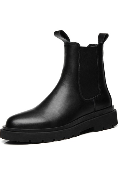 Mozhe Erkek Sonbahar/ Kış Deri Martin Bot/ Çizme (Yurt Dışından)