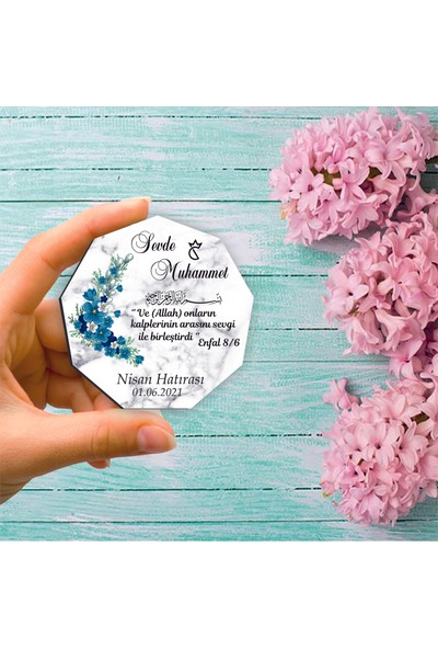 Eminönü Pazar 50 Adet Ahşap Magnet Nikah - Söz - Nişan Şekeri Eminönü Pazar 50 Adet Ahşap Magnet Nikah - Söz - Nişan Şekeri