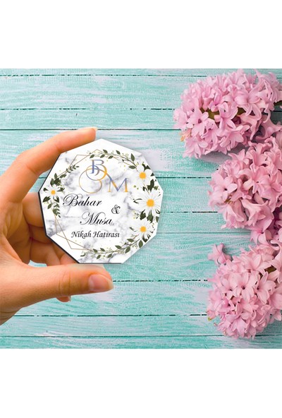 Eminönü Pazar 50 Adet Ahşap Magnet Nikah - Söz - Nişan Şekeri Eminönü Pazar 50 Adet Ahşap Magnet Nikah - Söz - Nişan Şekeri