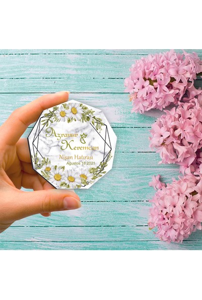 Eminönü Pazar 50 Adet Ahşap Magnet Nikah - Söz - Nişan Şekeri Eminönü Pazar 50 Adet Ahşap Magnet Nikah - Söz - Nişan Şekeri