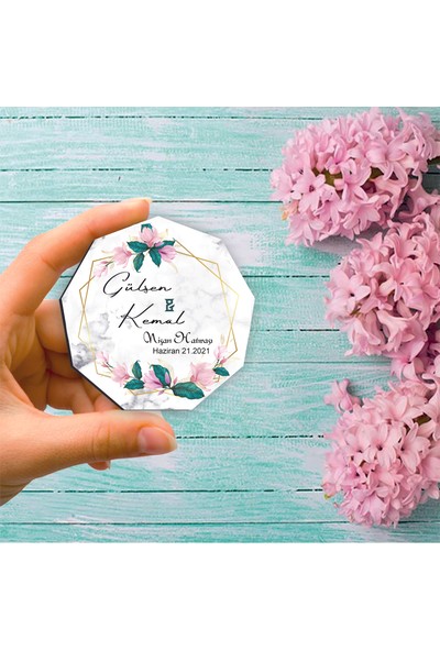 Eminönü Pazar 50 Adet Ahşap Magnet Nikah - Söz - Nişan Şekeri Eminönü Pazar 50 Adet Ahşap Magnet Nikah - Söz - Nişan Şekeri