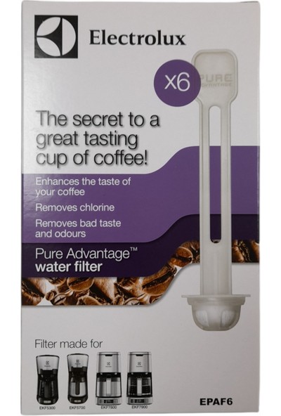 Electrolux Filtre Kahve Makinesi Su Yumuşatıcı Filtre Epaf6