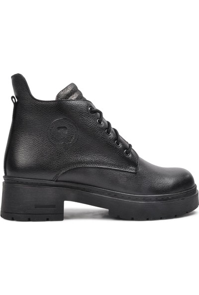 Pierre Cardin 51358 Siyah Hakiki Deri Kadın Bot