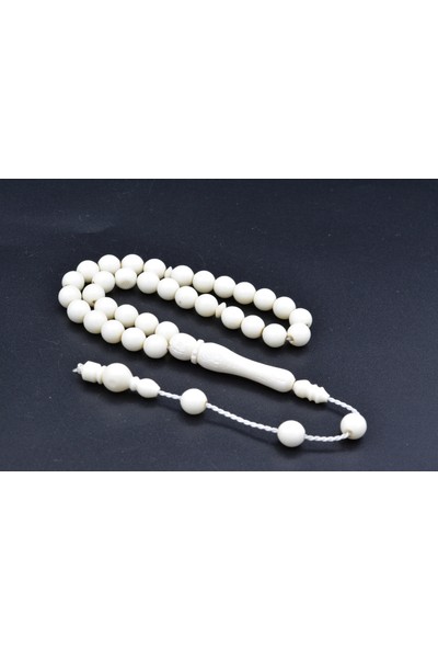 Murty99 Usta Işi Sistemli Küre Kesim Deve Kemiği Tesbih Orta Boy