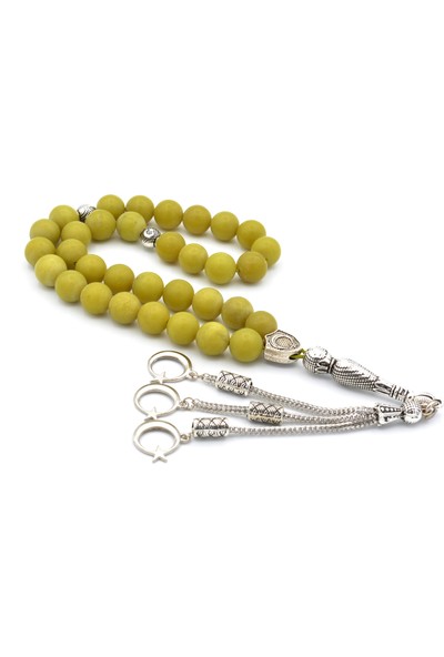 Murty99 Hakiki Doğal Zebercet Olivin Taşı Tesbih