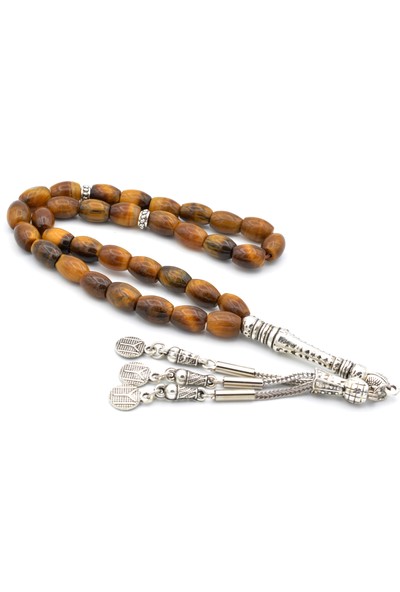 Murty99 Hakiki Arpa Kesim Kaplan Gözü Taşı Tesbih